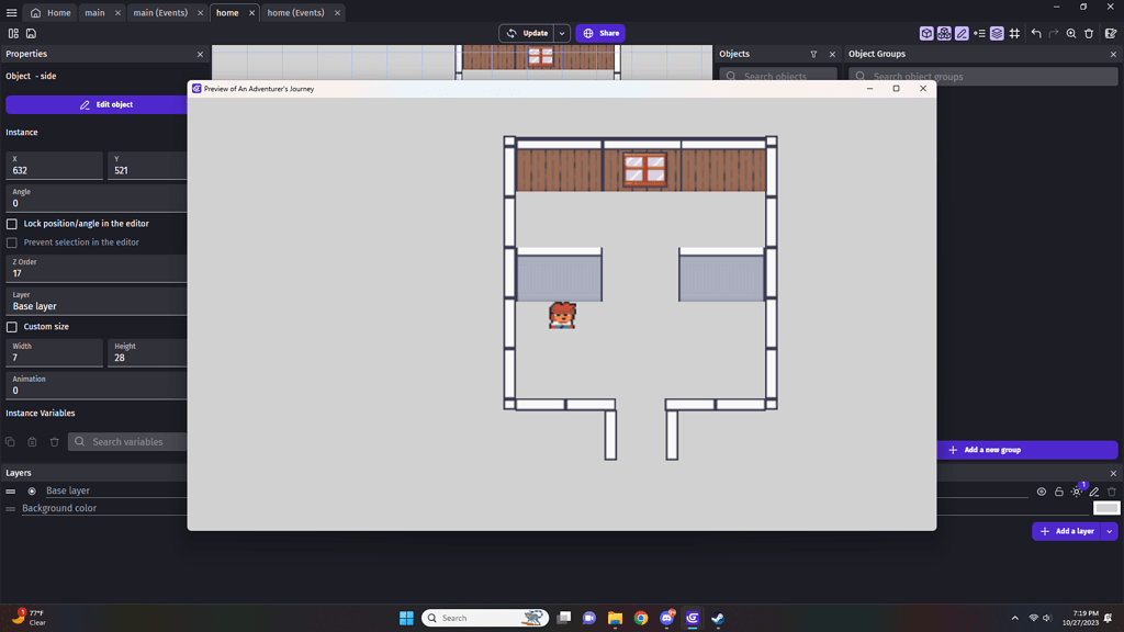 Camera and Room advice - How do I...? - GDevelop Forum