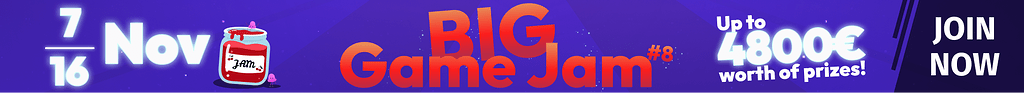 Join the GDevelop Big Game Jam 8 - Game jams - GDevelop Forum