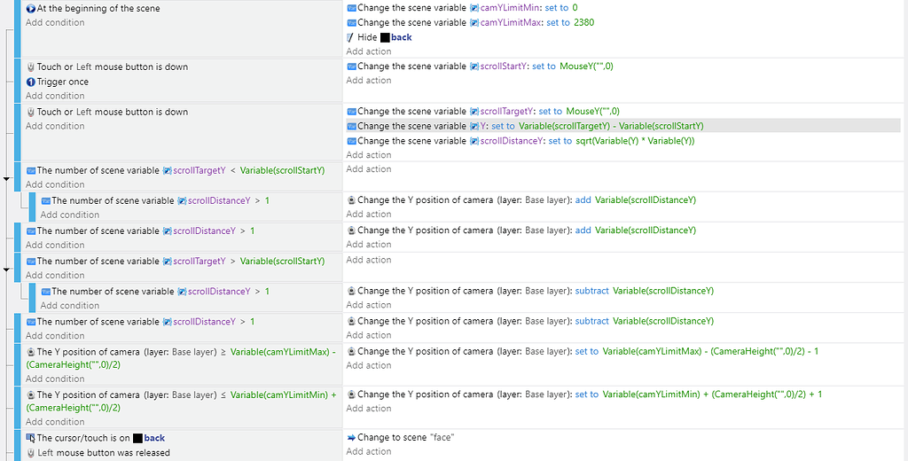 (Solved) Weird changing after exporting - How do I...? - GDevelop Forum