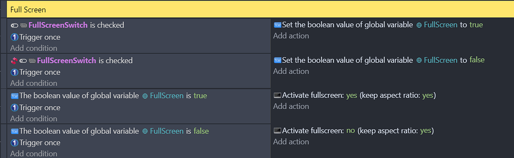 Full screen not working - How do I...? - GDevelop Forum