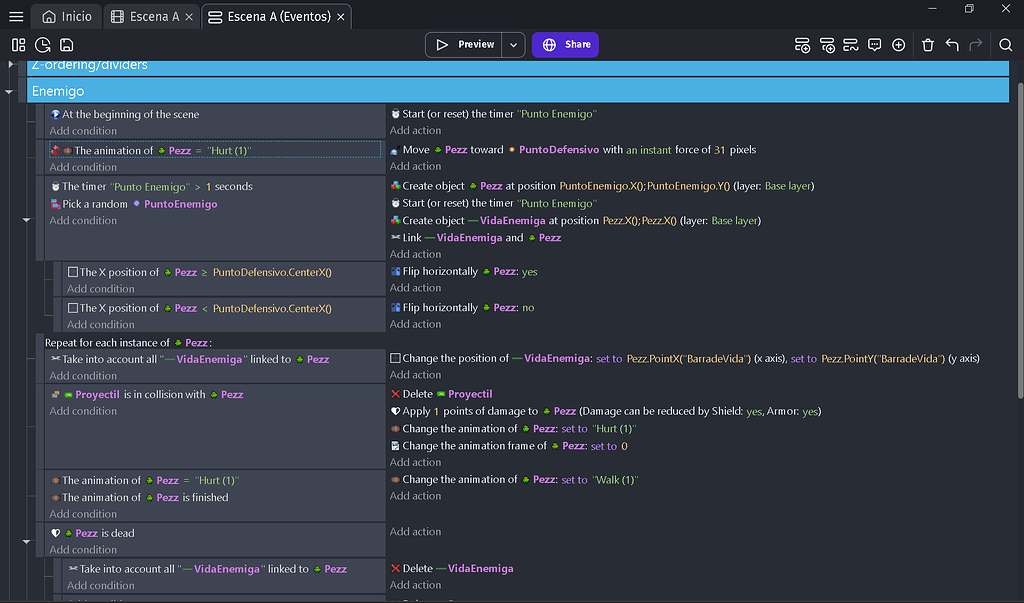 Problems with changing animation - GDevelop general - GDevelop Forum