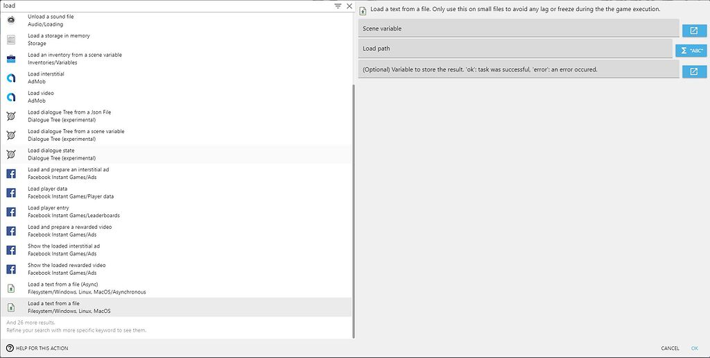 [Solved] Simple spelling issue - Bugs reports - GDevelop Forum