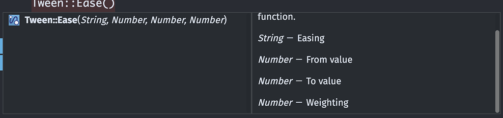 Tween Value missing option - How do I...? - GDevelop Forum