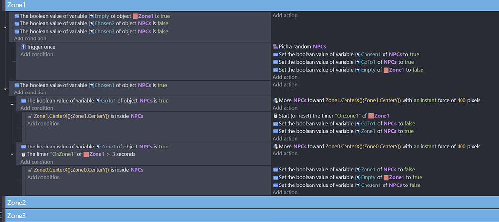 Identifying A Randomly Selected Object To Use In Condition How Do I Gdevelop Forum