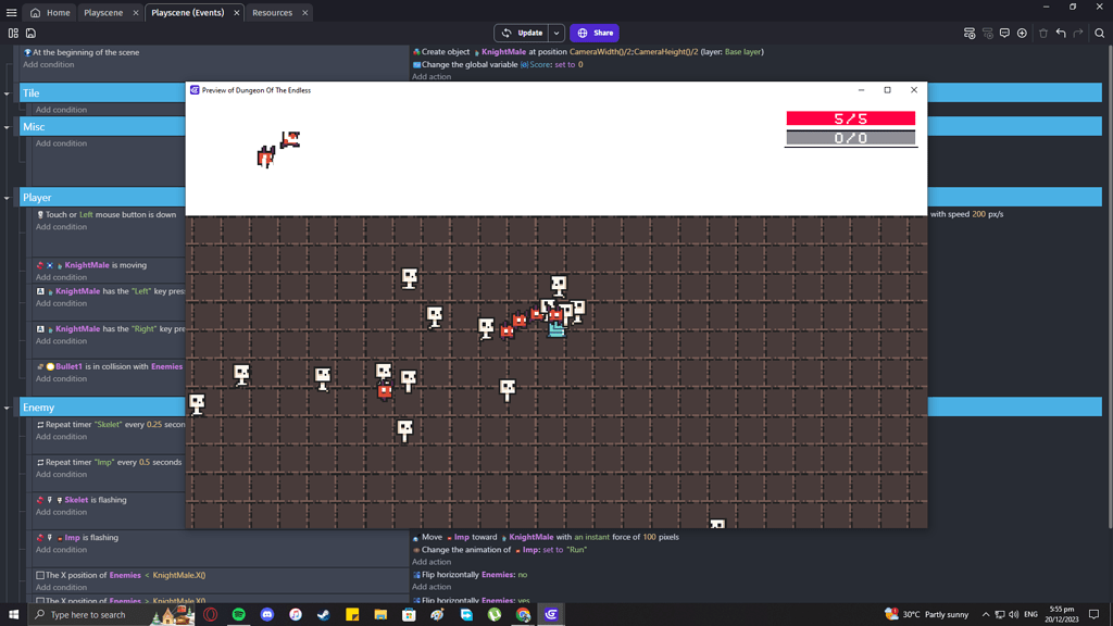 How do I make an infinite floor like in vampire survivors - How do I ...