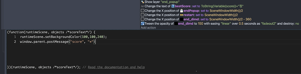 JavaScript for calling scores - How do I...? - GDevelop Forum