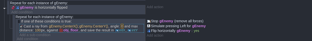Raycast help with example - How do I...? - GDevelop Forum