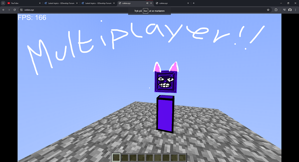 3D MINECRAFT IN GDEVELOP :0 - Devlog - GDevelop Forum
