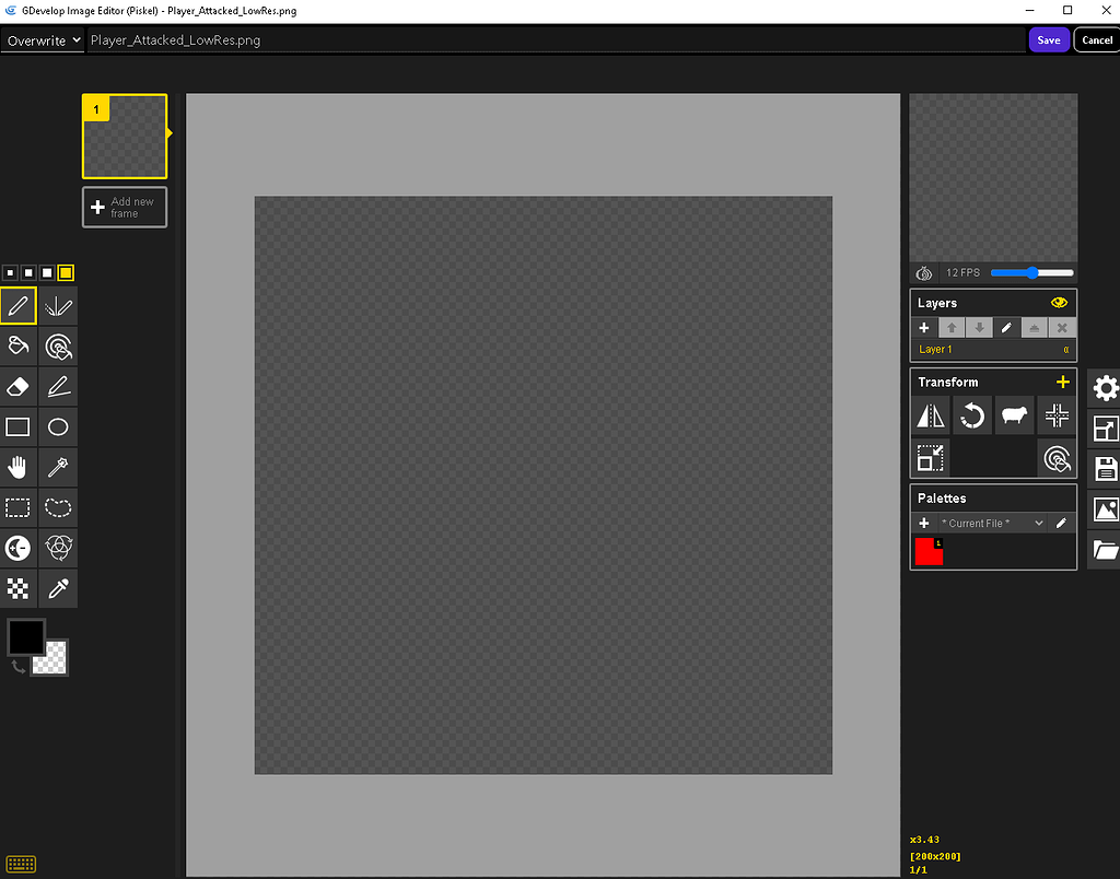Piskel problem or any kind of a bug? - GDevelop general - GDevelop Forum