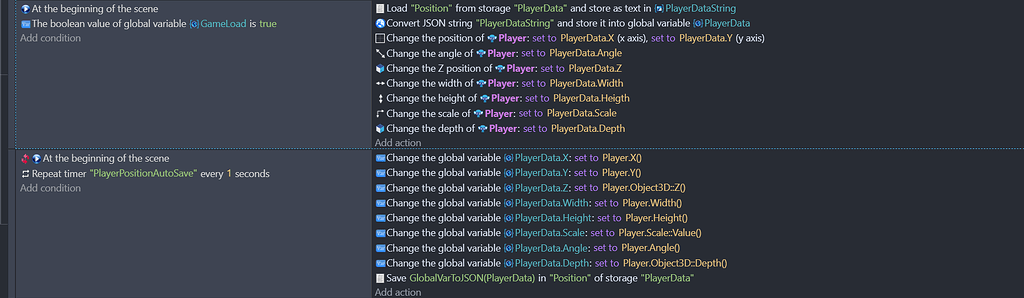 Problem With Loading A Structure Solved How Do I Gdevelop Forum