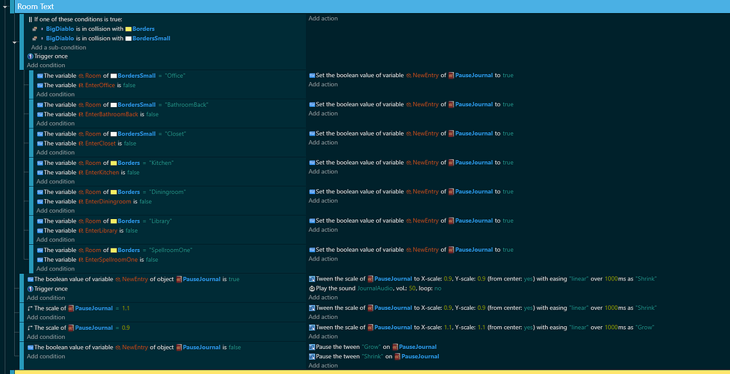 Make an Effect Happen Only on the first time the player enters a room (SOLVED) - How do I ...