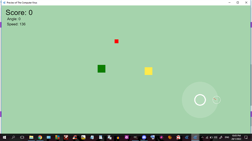 Need help with mobile joystick issue - How do I...? - GDevelop Forum