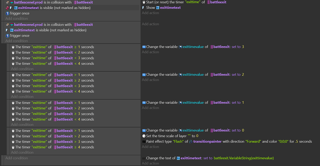 Timer countdown (SOLVED) - How do I...? - GDevelop Forum