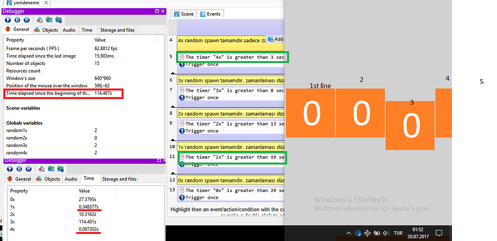 timer problem that affects gameplay - How do I...? - GDevelop Forum