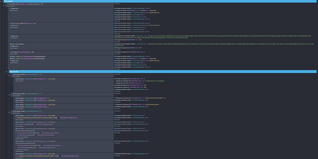 Lines Arnt Rendering Correctly? "Undertale Dia System" - How do I...? - GDevelop Forum