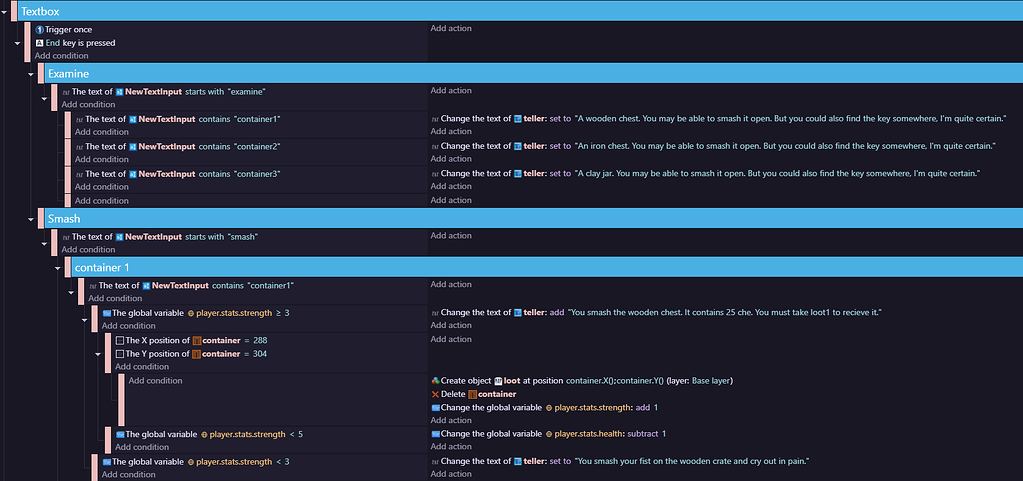 How do I check text entry only if enter pressed (Solved) - How do I...? - GDevelop Forum