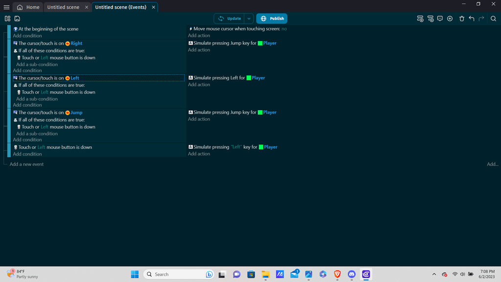Live Preview Not Responding to Taps - How do I...? - GDevelop Forum