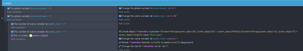 Spawn xx number of objects per level gdevelop 5 - How do I...? - GDevelop Forum