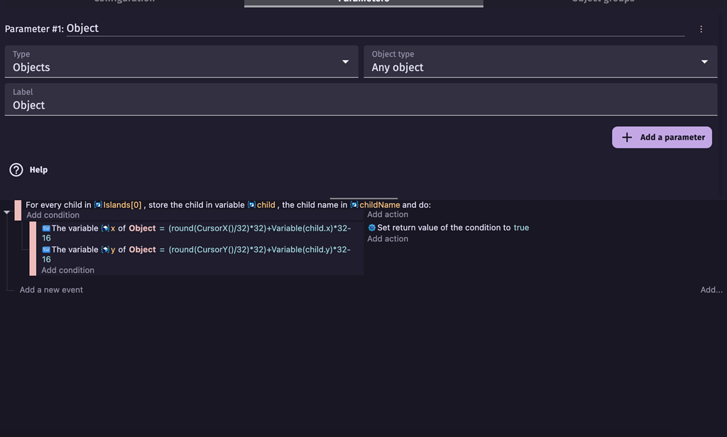 [Solved] Extension Targeting objects - How do I...? - GDevelop Forum