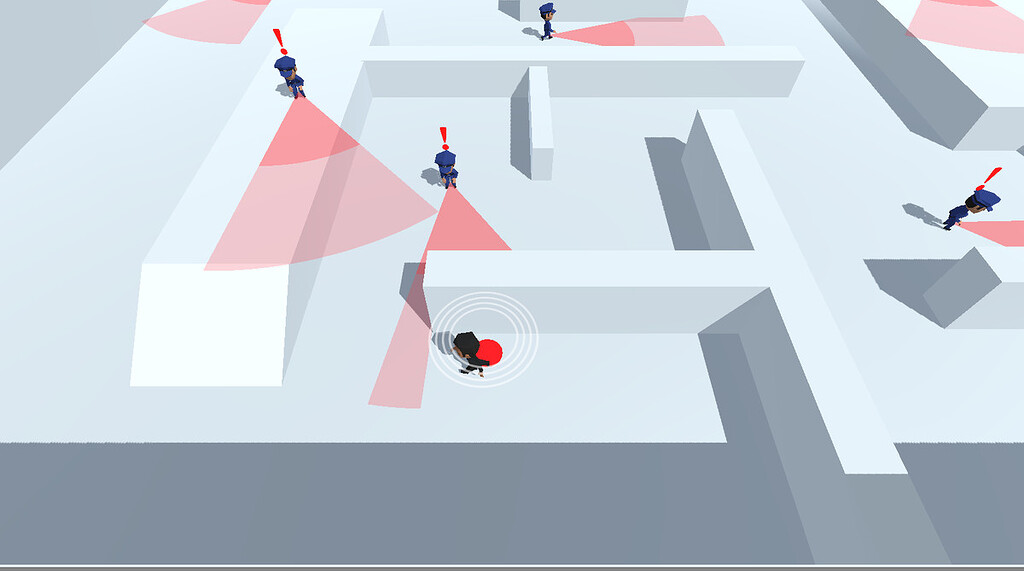 Enemy vision cone? - How do I...? - GDevelop Forum