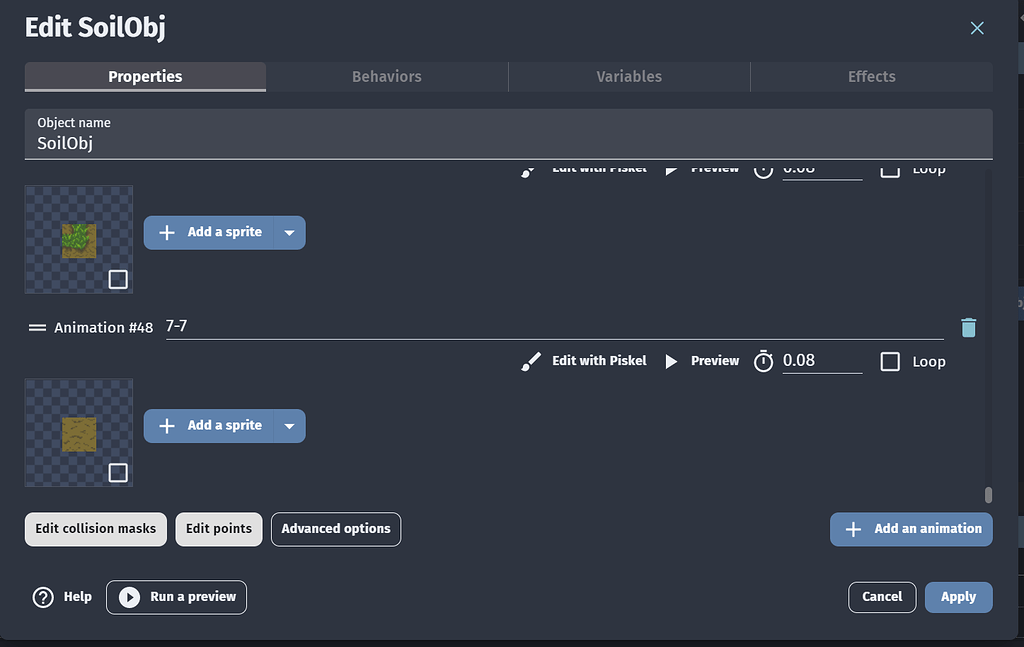 [Solved]Better way to re-arrange animation list - Bugs reports - GDevelop Forum
