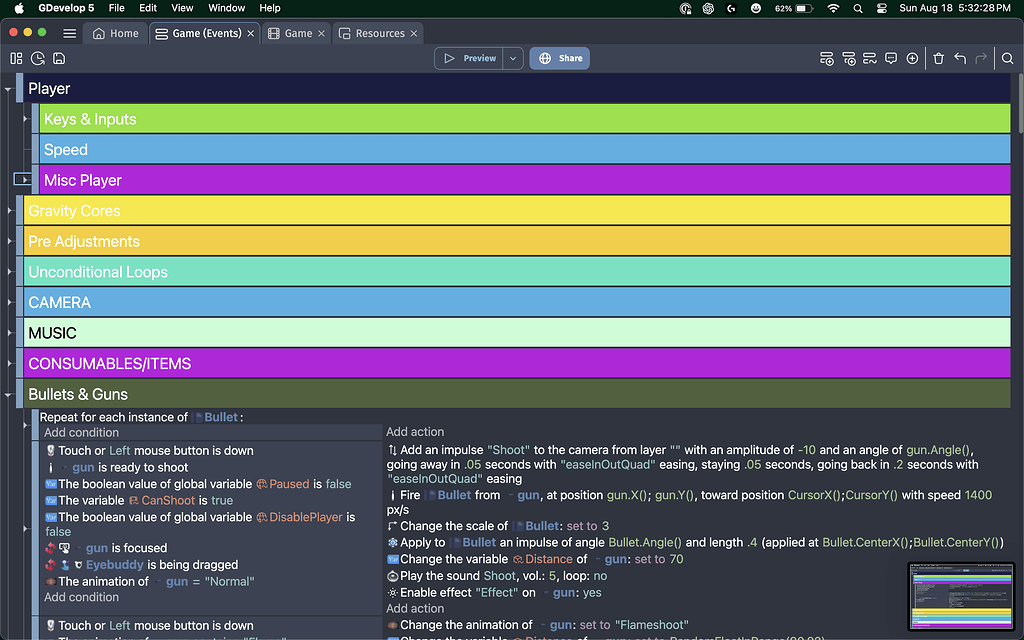 Animating the UI - Feature requests - GDevelop Forum