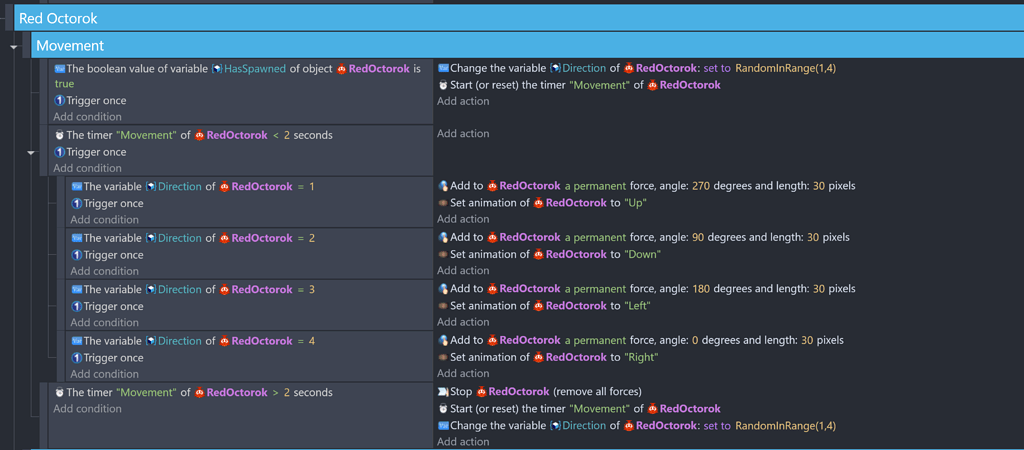 Bounce Behavior - Changing animation after bouncing - How do I...? - GDevelop Forum