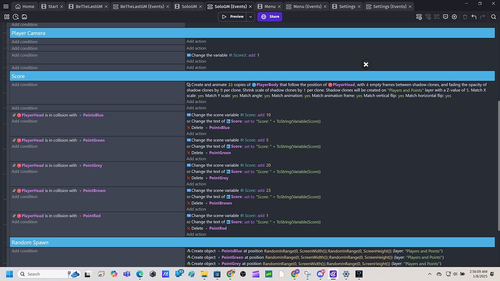 Shadow Clone or object spawner - How do I...? - GDevelop Forum