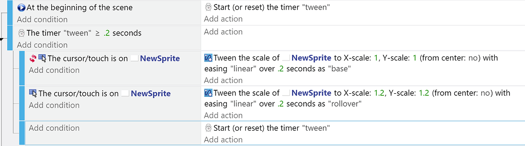 Tween object pre event gets continuiously increases - Bugs reports - GDevelop Forum