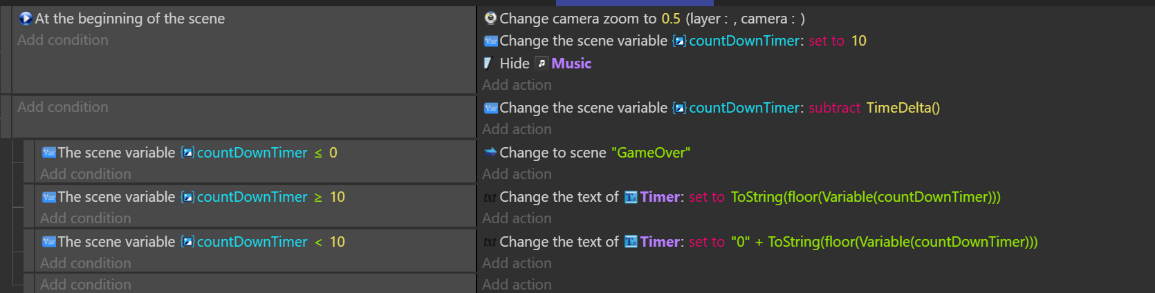  SOLVED How To Pause A Level How Do I GDevelop Forum