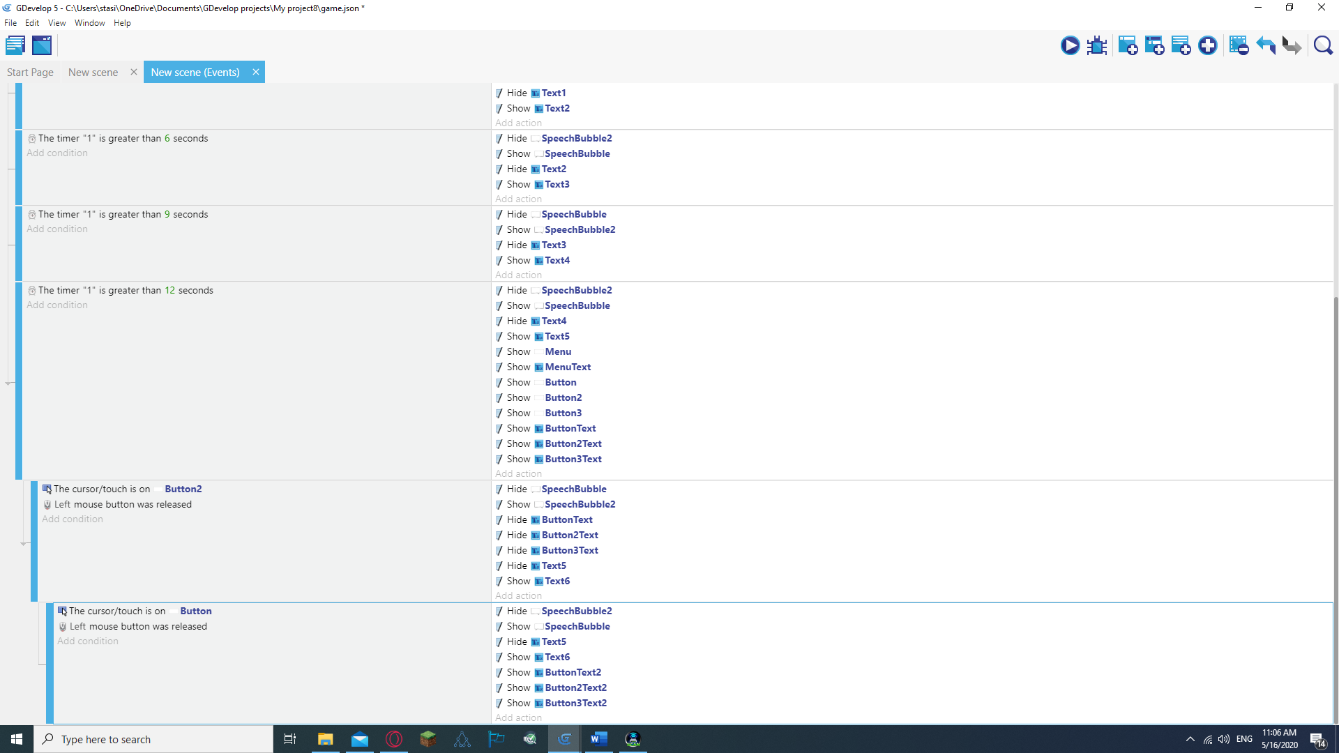 How do I make actions happen when clicked and not when holded - How do ...