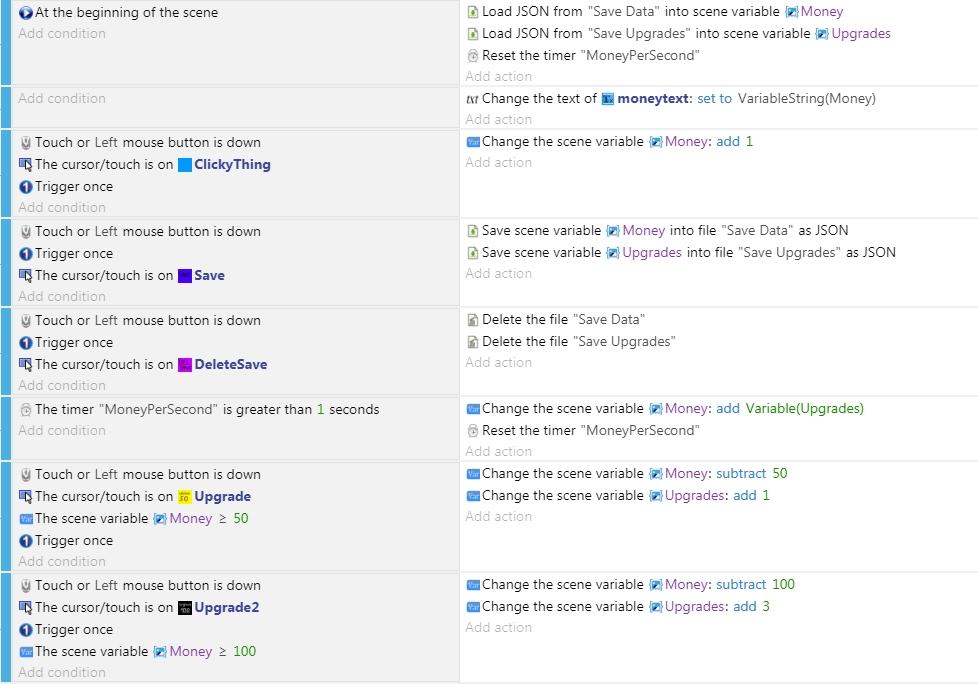 Clicker Game Help Please How Do I GDevelop Forum