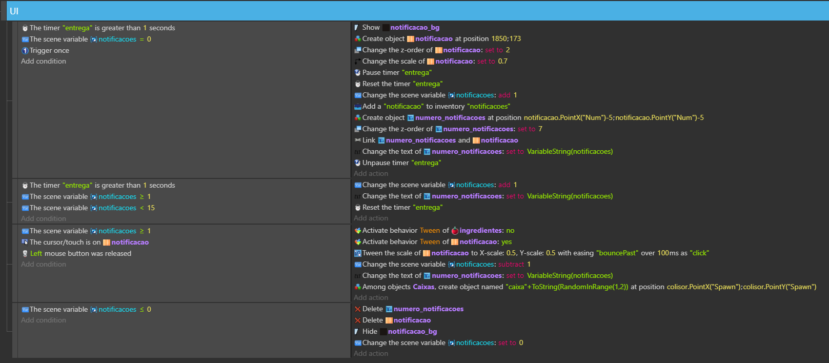 Tween scale freezes - How do I...? - GDevelop Forum