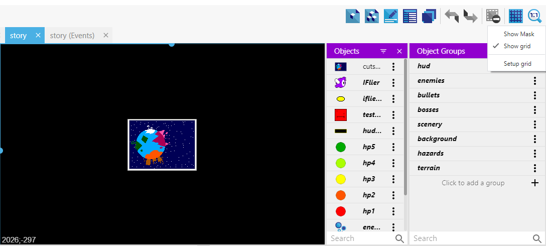 Grid Is Not Showing Bugs Reports Gdevelop Forum