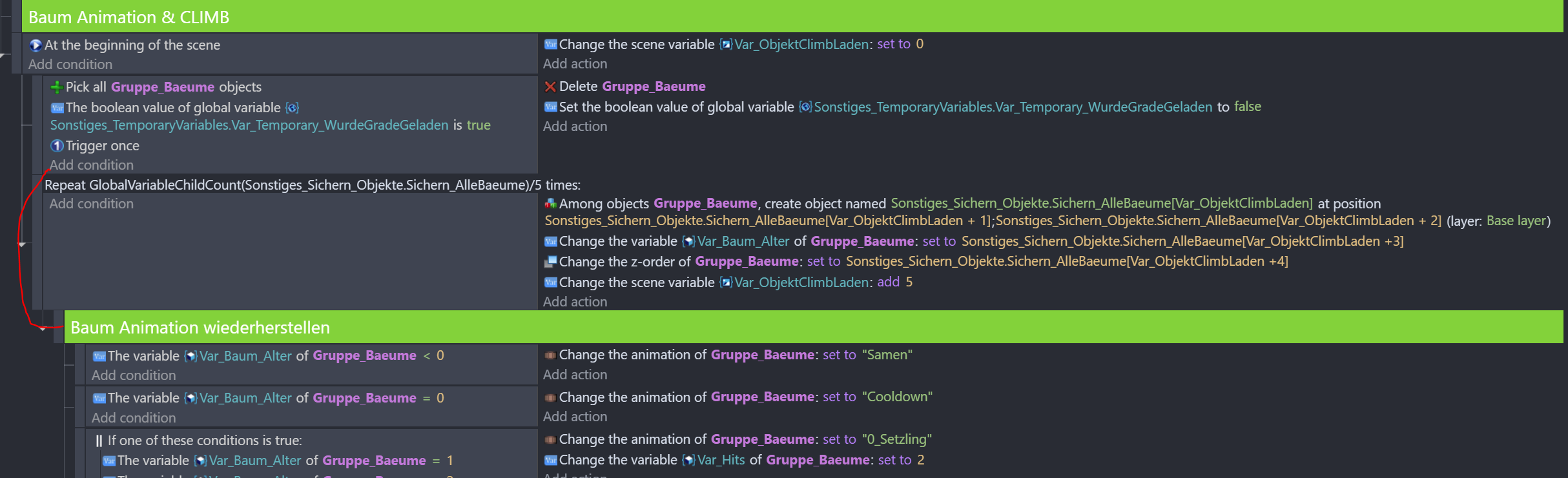 [Solved] Save/Load Linked Objects? - How do I...? - GDevelop Forum