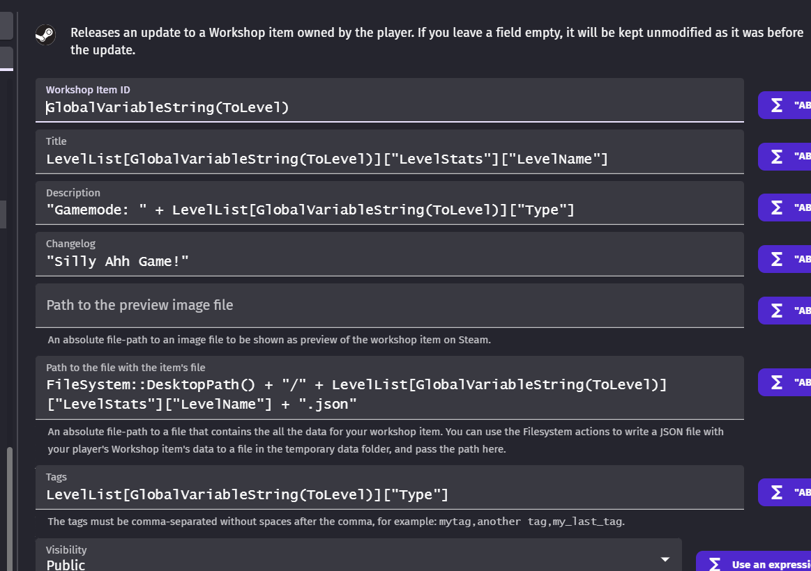 Steam Workshop Integration - How do I...? - GDevelop Forum