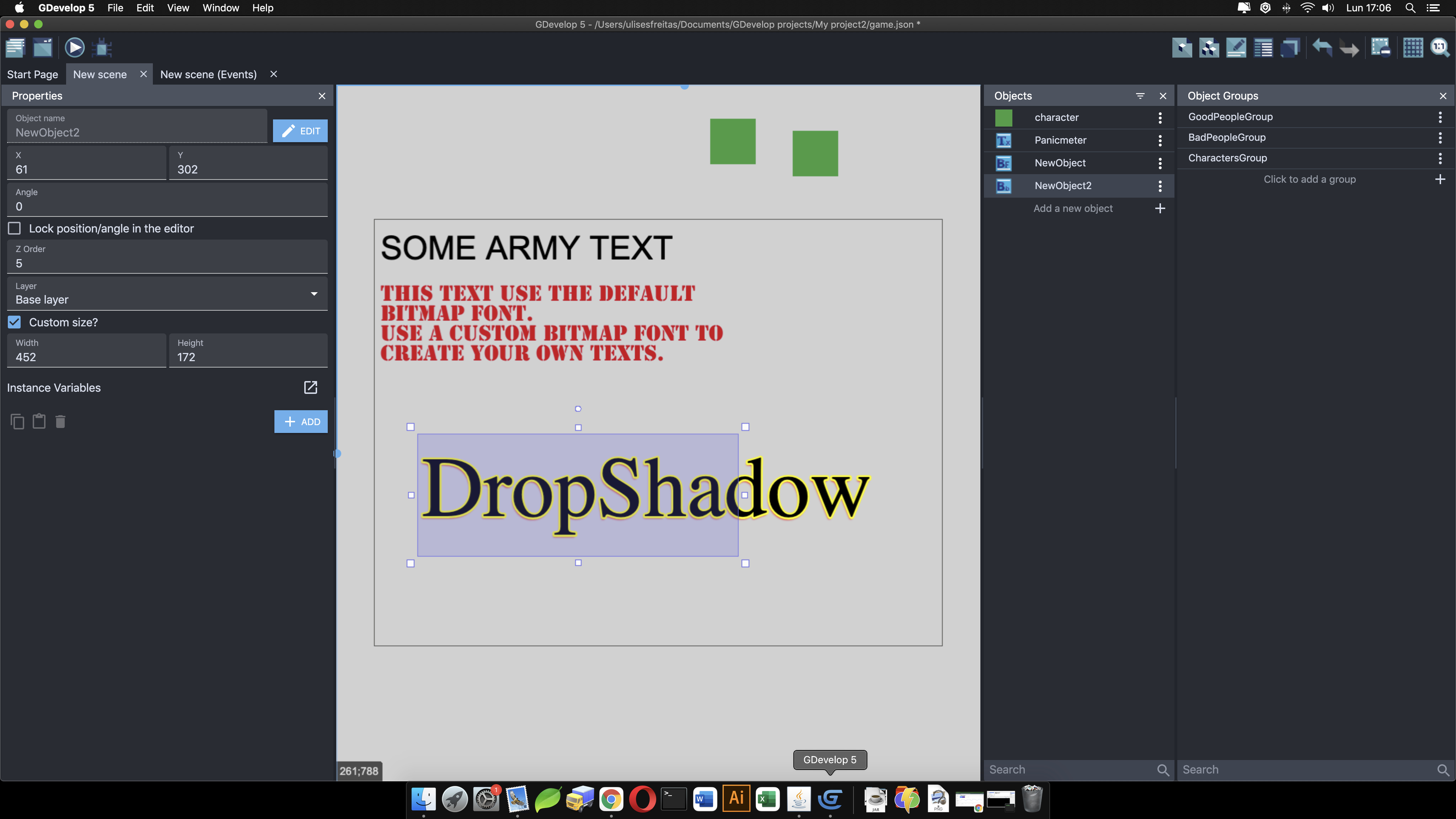 How do I add multiple styles to BBText Object - How do I...? - GDevelop Forum