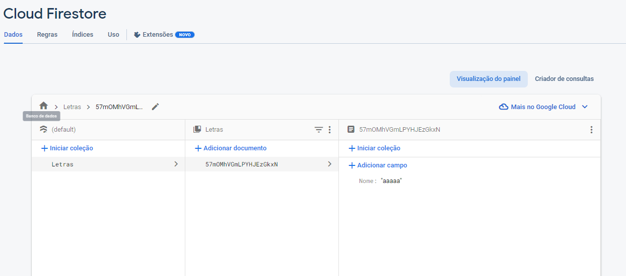 Google Firebase. Cloud Firestore Structure - How do I...? - GDevelop Forum Google Firebase. Cloud Firestore Structure - How do I...? - GDevelop Forum