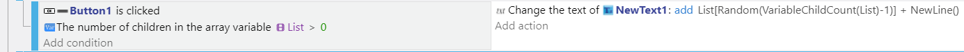 Variable Array To Create Dynamic Random Event How Do I Gdevelop Forum