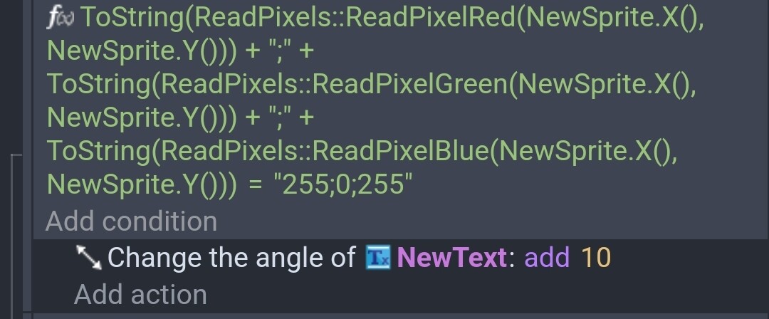 How to use read pixels extension - How do I...? - GDevelop Forum