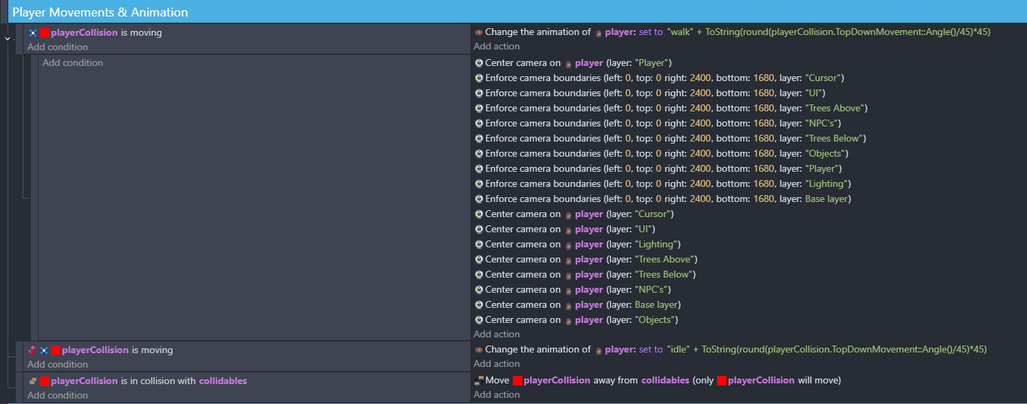 Top-down animation - too slow detection for quick button presses? - GDevelop general - GDevelop ...