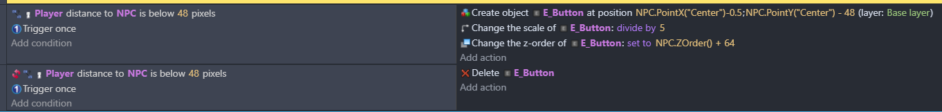 Setting a dialogue box's position to an objects postion - How do I...? - GDevelop Forum