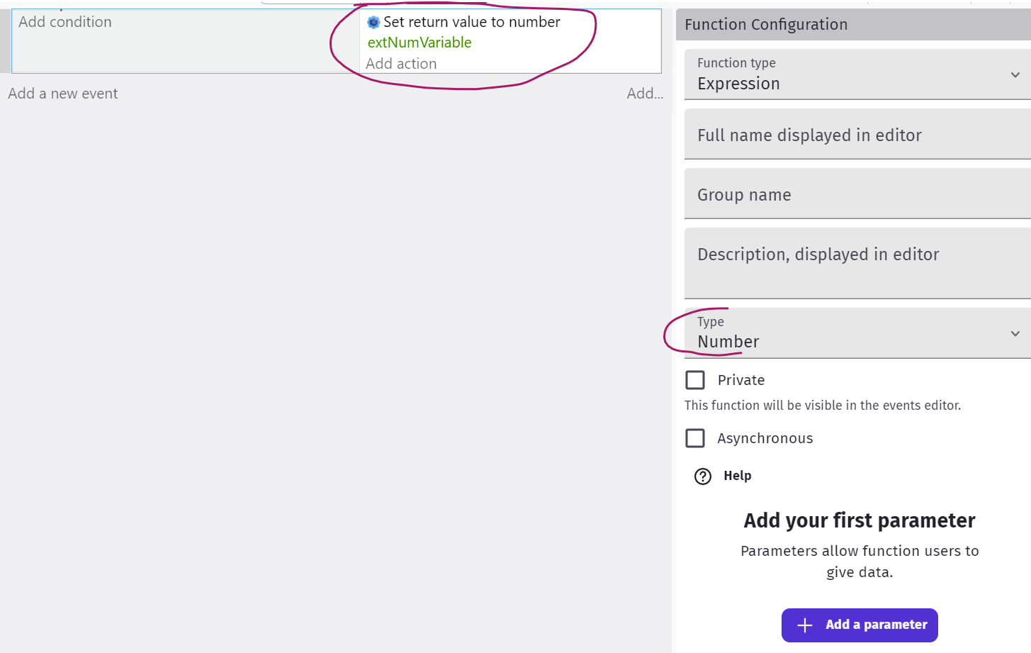 How to save a Extension Variable to Global Variable - How do I...? - GDevelop Forum