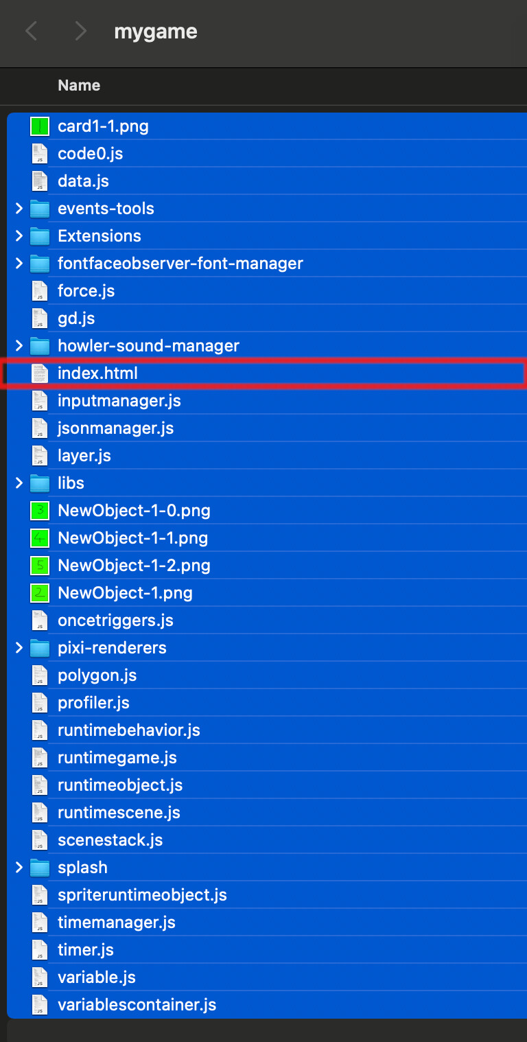 [Solved] Uploading a game in HTML5 - How do I...? - GDevelop Forum