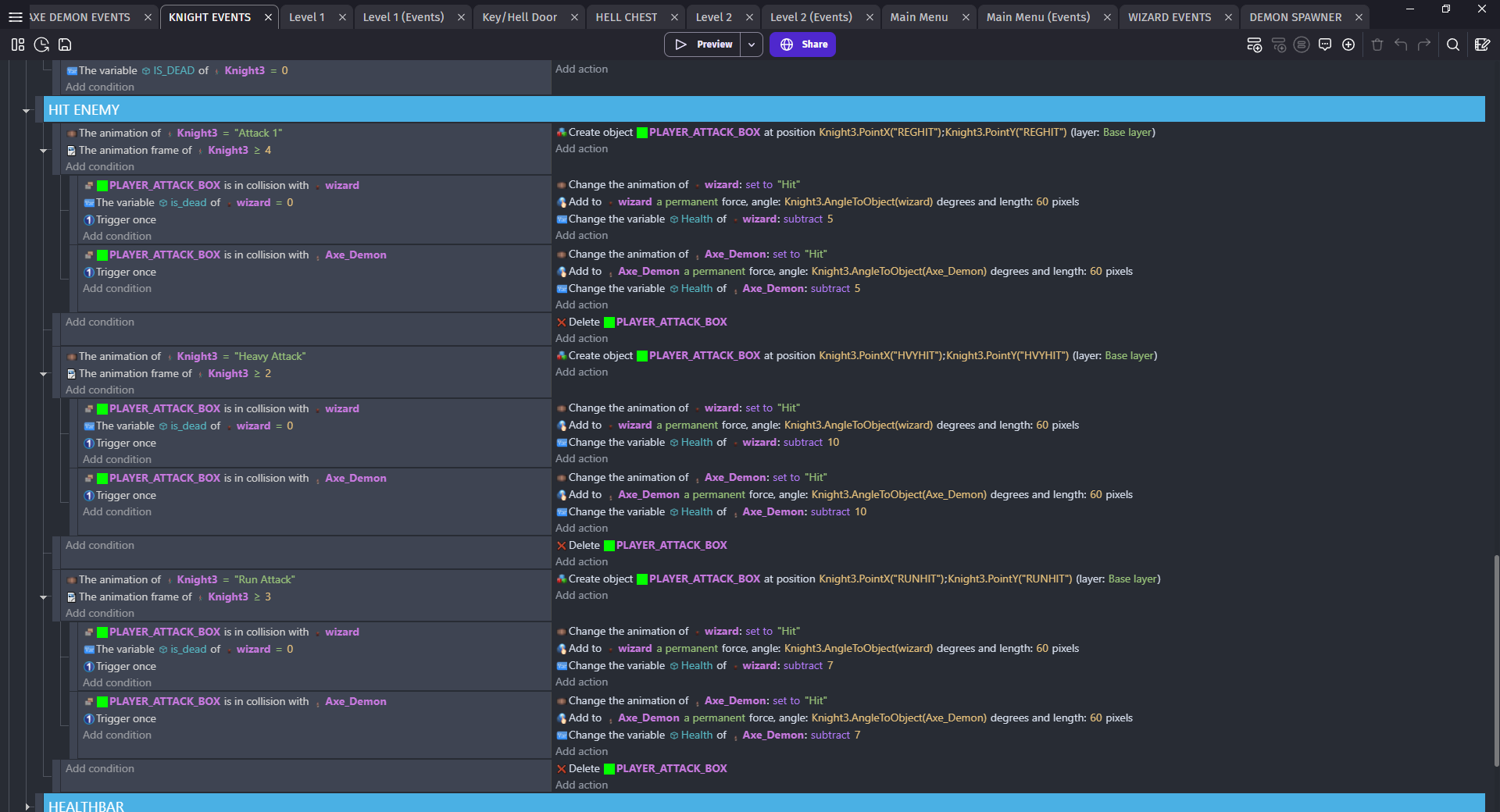 What is causing my key not to show when I kill two enemies? - How do I...? - GDevelop Forum