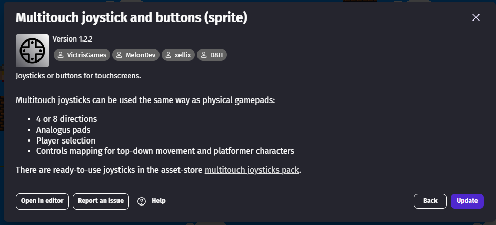 Pause menu works with keyboard but doesn't work with touch screen - Bugs reports - GDevelop Forum
