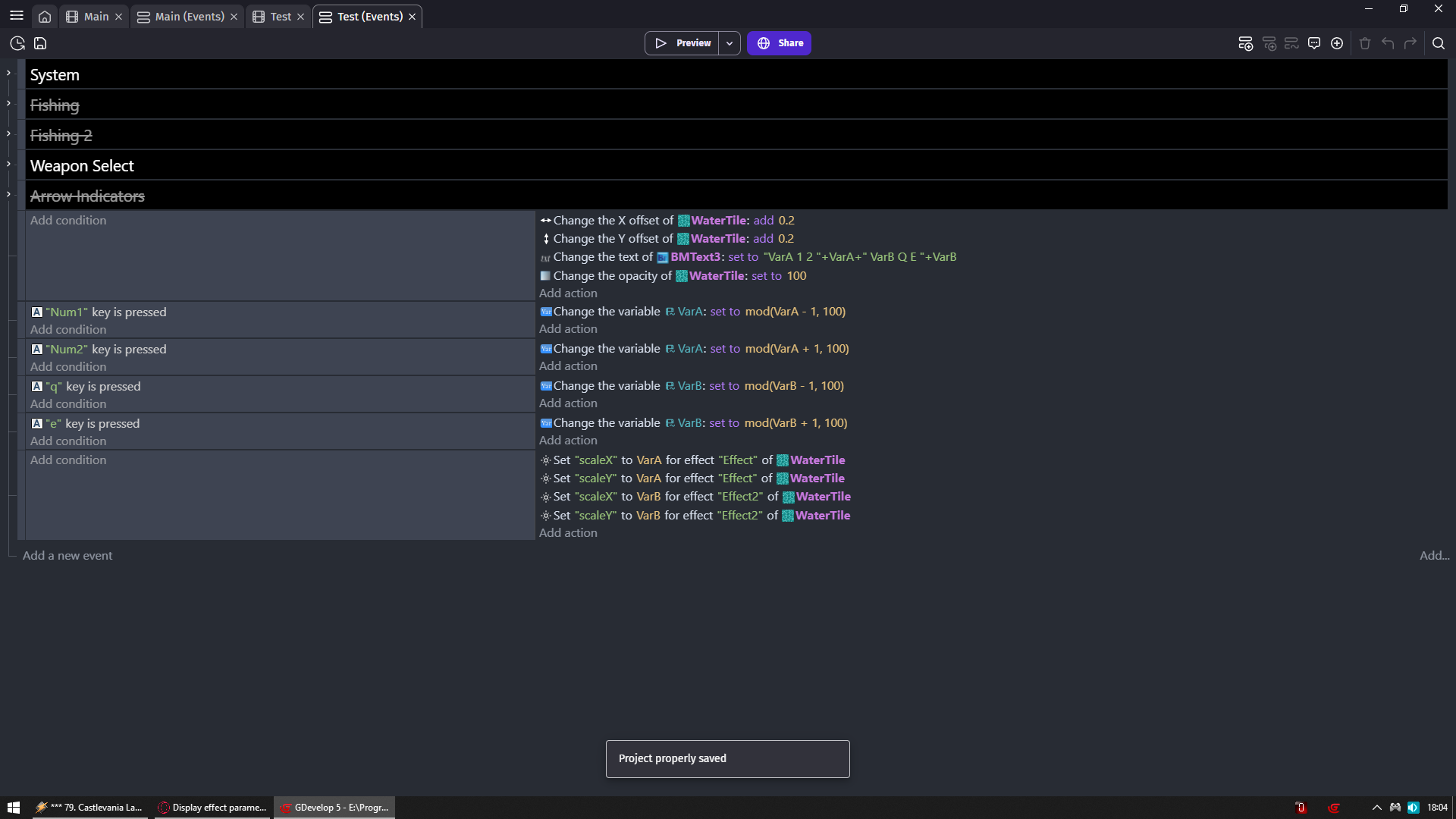 Display effect parameter in text object - How do I...? - GDevelop Forum