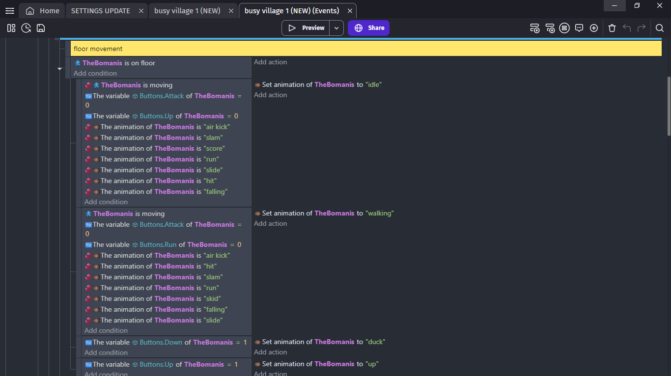 Fix character not moving after using in-game custom controls settings - How do I...? - GDevelop ...