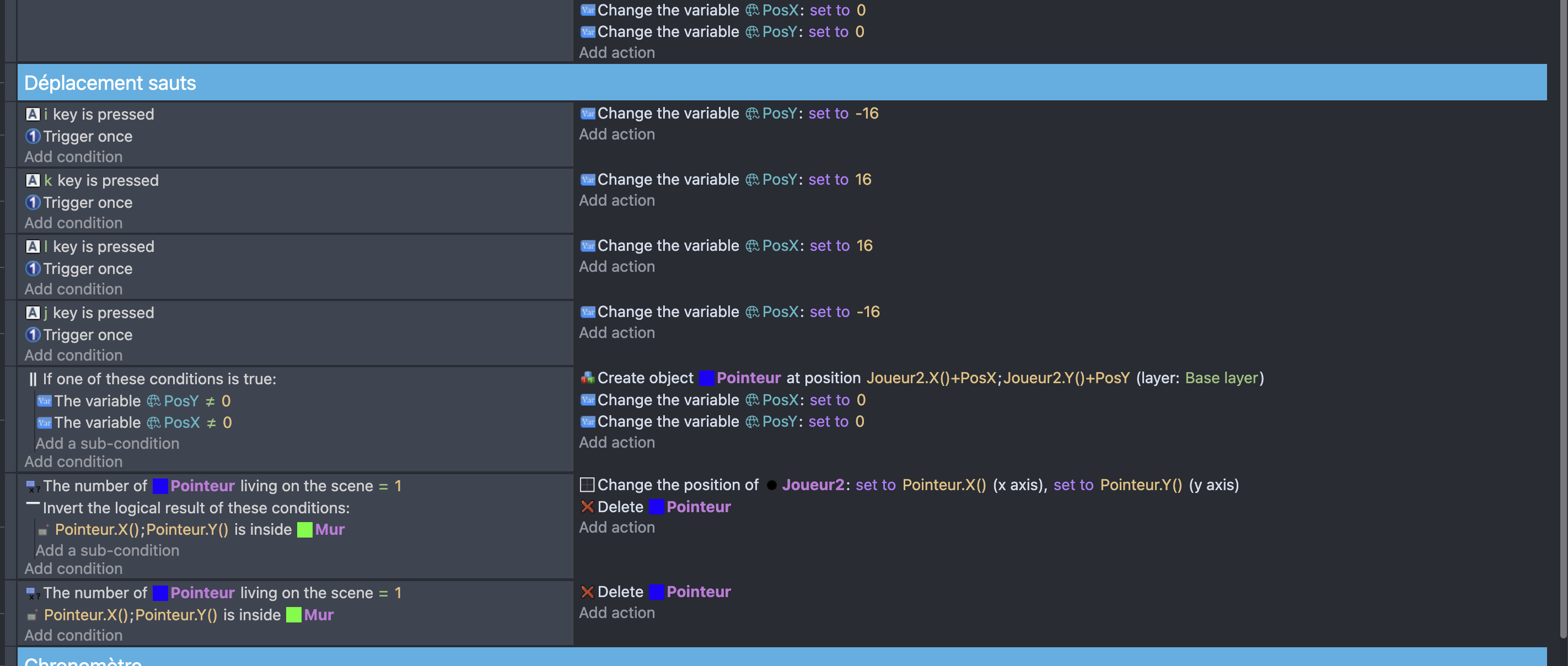 Pixel movements and collisions - How do I...? - GDevelop Forum