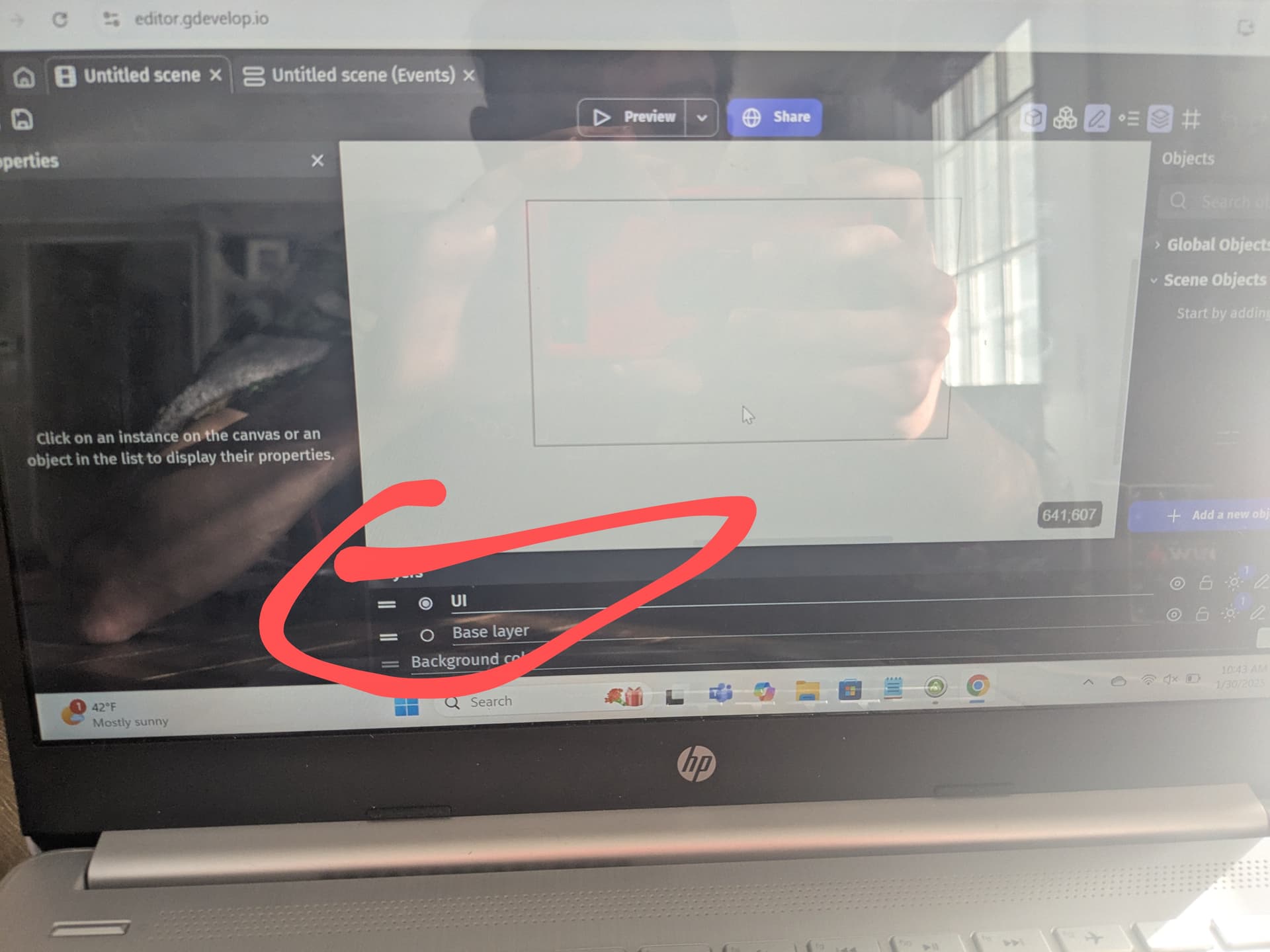 NeedHelp With ui - GDevelop general - GDevelop Forum